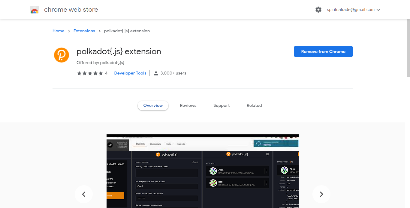 Как заклеймить токены Polkadot - Community HUB