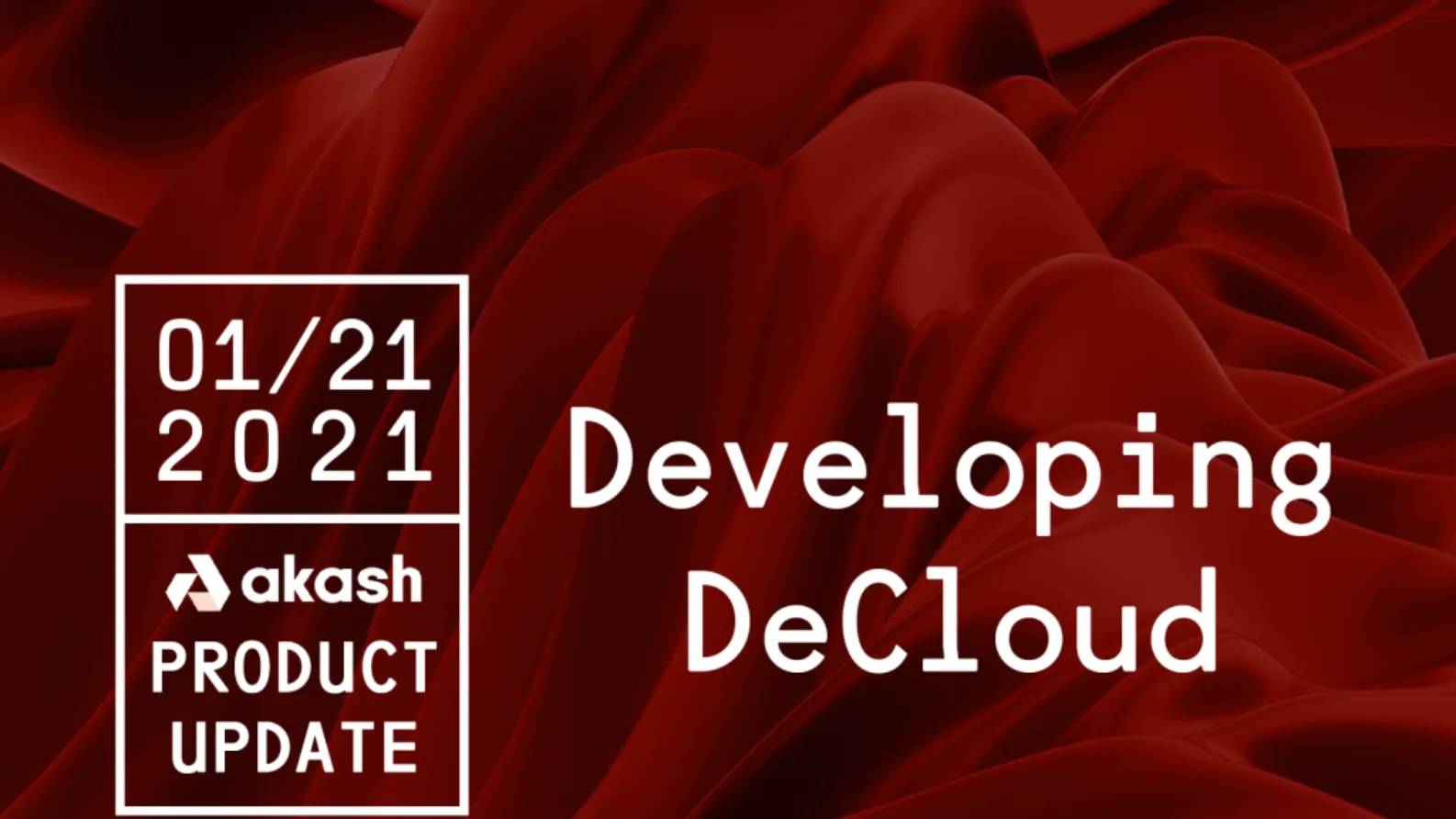 Создание DeCloud: Обновление разработки продуктов 3 - Community HUB